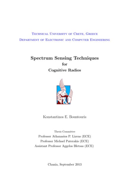 Spectrum Sensing Using Cooperative Energy Detection Method For Cognitive Radio Pdf