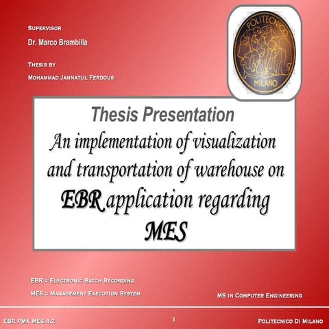 Thesis Presentation V2.5 | PPT