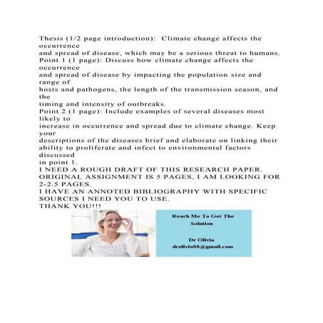 Thesis (12 page introduction) Climate change affects the occurren.docx