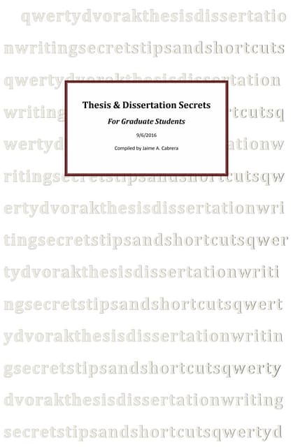 Research Proposal 6 - How to Write the Definitions of Terms | PPSX