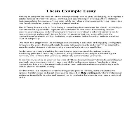 400 Word Essay Sample | PDF