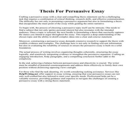 Thesis For Persuasive Essay.pdf