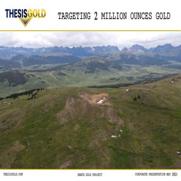 Thesis gold ranch presentation may 2021 | PPTX