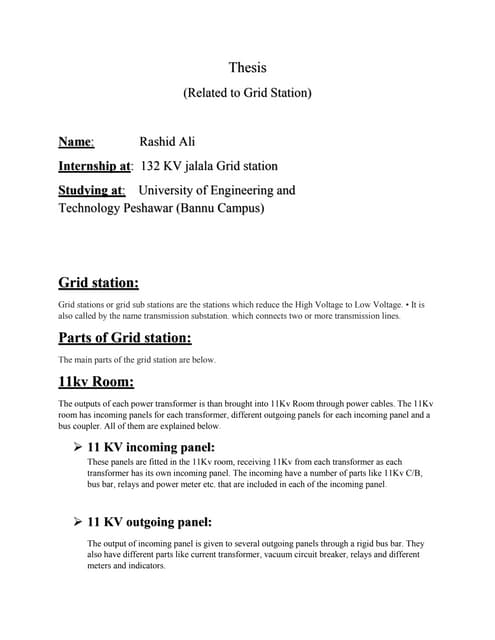 Training presentation On 11kV_electrical system SLT .pdf