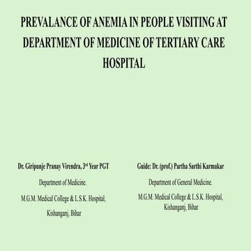 Thesis Presentation anemia and (pranay).pptx