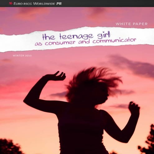 The Teenage Girl as Consumer and Communicator | PDF