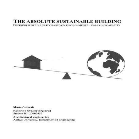 Master's thesis: The absolute sustainable building | PDF