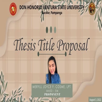 Thesis Title Proposal by Meryll Cos.pptx