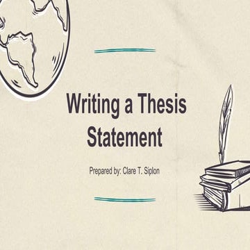 English for Academic Thesis Writing and ANalyzing | PPTX | Crime