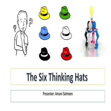 Presentation sobre Six-Thinking-Hats | PPTX