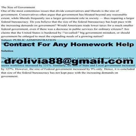 The Size of GovernmentOne of the most contentious issues that divi.pdf