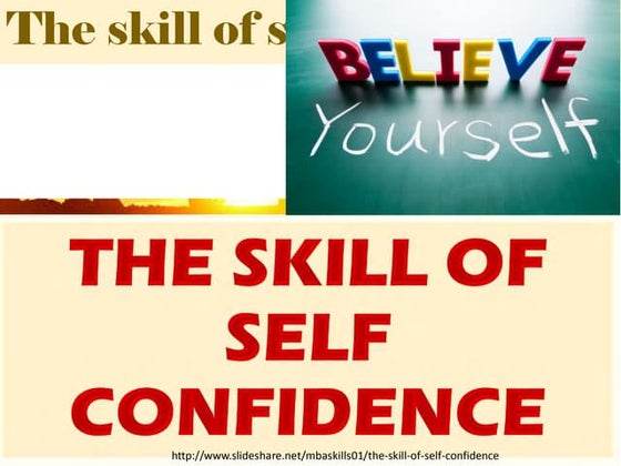 Building Confidence Within | PPT