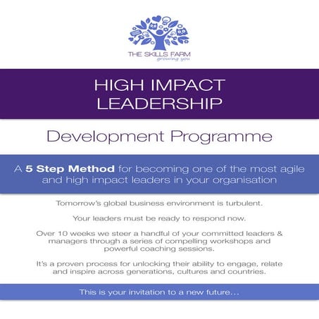 The High Impact Leadership Programme | PDF