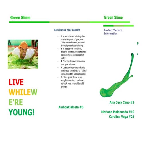 The slime | DOCX