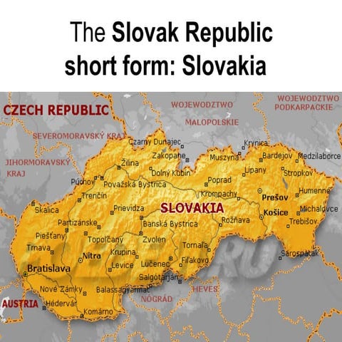 The Slovak Republic | PPT | Europe Travel | Travel Locations