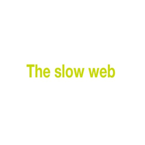 In Praise of Slowness - Summary and Conversation Lesson | PPTX