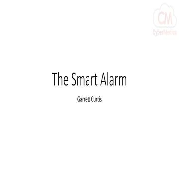 The Smart Alarm | PPTX