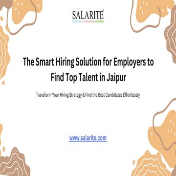 The Smart Hiring Solution for Employers to Find Top Talent in Jaipur.pdf