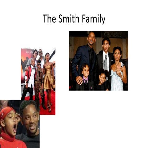 The Smith family | PPTX