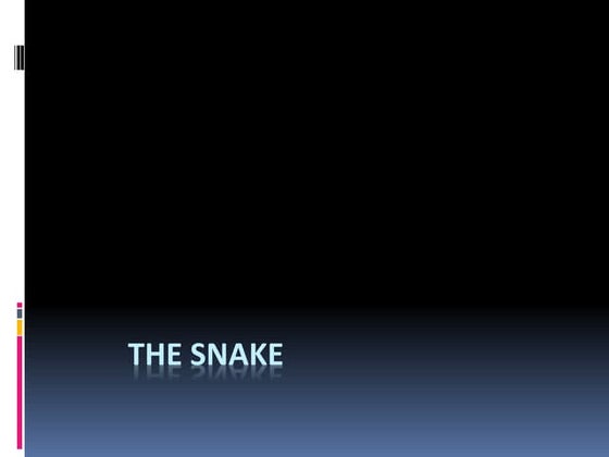 Basic safety against snake bite at work place | PPTX | First Aid | Injuries