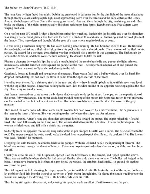 The+sniper+text | PDF
