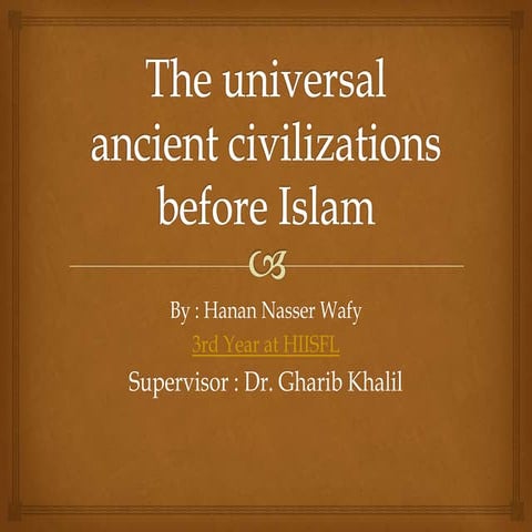 The social and classes discrimination of the ancient Civilization | PPTX