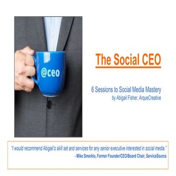 The Social CEO | PPTX