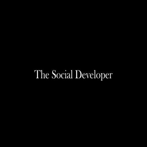 The Social Developer | PPT