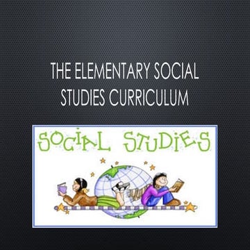 The Social Studies Curriculum material.pptx
