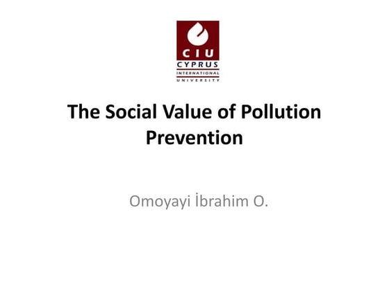 Air Pollution (slide presentation) | PPTX | Indoor Environmental ...