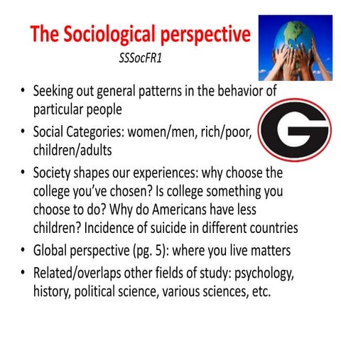 The Sociological perspective.pptx | Science