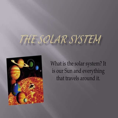 The Solar System | PPT