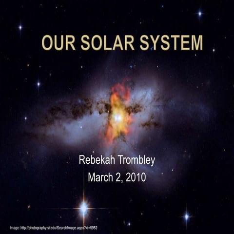 The Solar System | PPTX | Space and Astronomy | Science