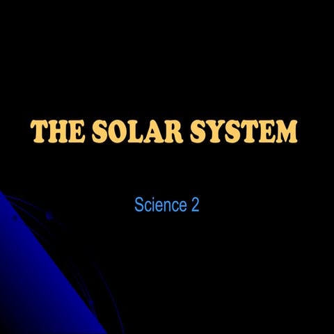 The solar system | PPT