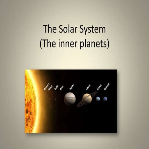 The solar system | PPT