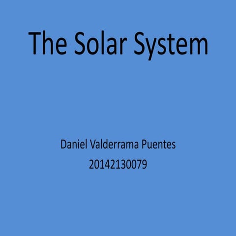 Solar System | PPT