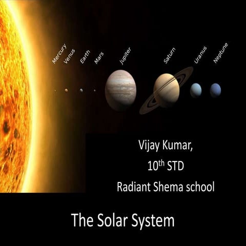 The solar system | PPT