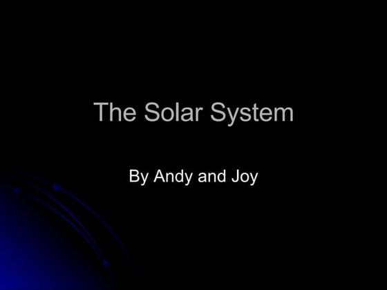 The Inner Planets | PPT | Space and Astronomy | Science
