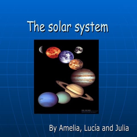 Solar system presentation | PPTX