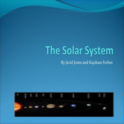 The solar system powerpoint | PPT