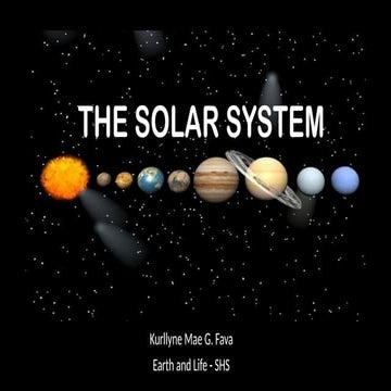 THE SOLAR SYSTEM PPT Earth and Life .pptx