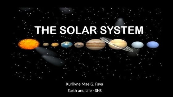 The Solar System for Grades 3-8 | PPTX