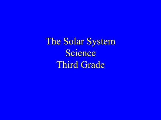 Our solar system | PPTX