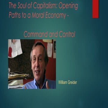 The Soul of Capitalism / Command and Control | PPT
