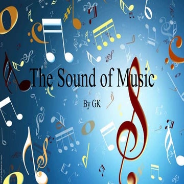 The sound of music part1 | PPTX