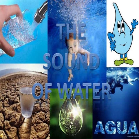 The sound of water | PPTX