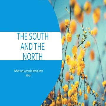 The south and the north | PPT