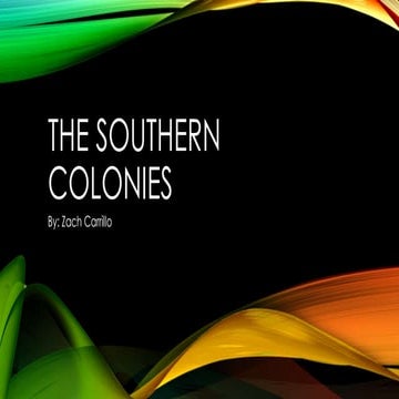 Key economic, political and social characteristics of the southern ...