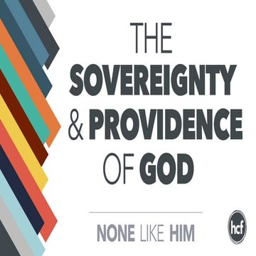 The Sovereignty and Providence of God | PPT