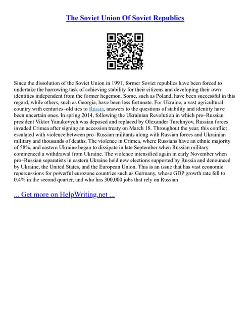 The End of the Cold War for grade 11 ppt | PPT